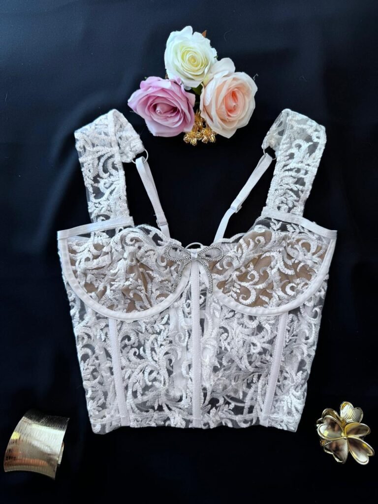 Corset Amour Blanco | Flaminka